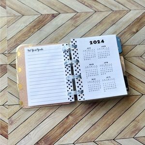 Hand Crafted | Office | Happy Planner Micro Notes 2 Months Undated Moon ...
